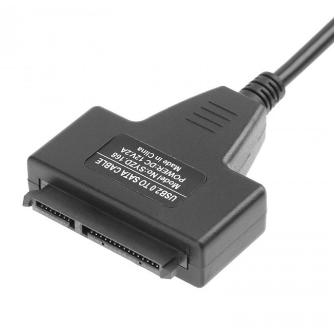 Storite Dual USB 2.0 to 2.5" SATA Hard Disk Drive Adapter - SATA to USB ...