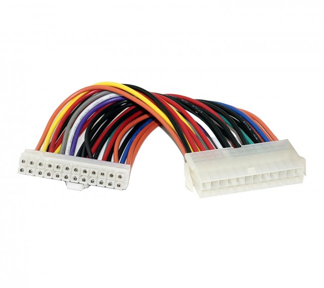 Wholesale SMPS 24 PIN EXTENSION IN 0.20M - ATX 24 pin male to female ...