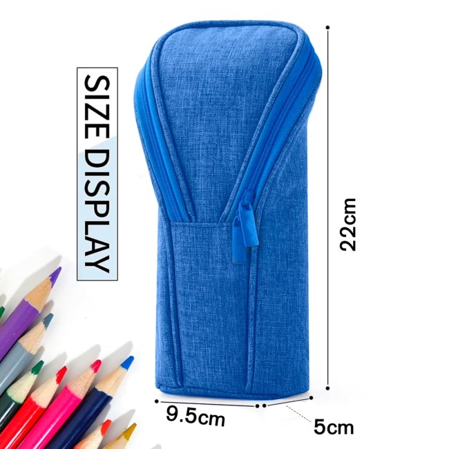 Storite Standing Up Pencil Case Stationery Items for Girls and Boys ...