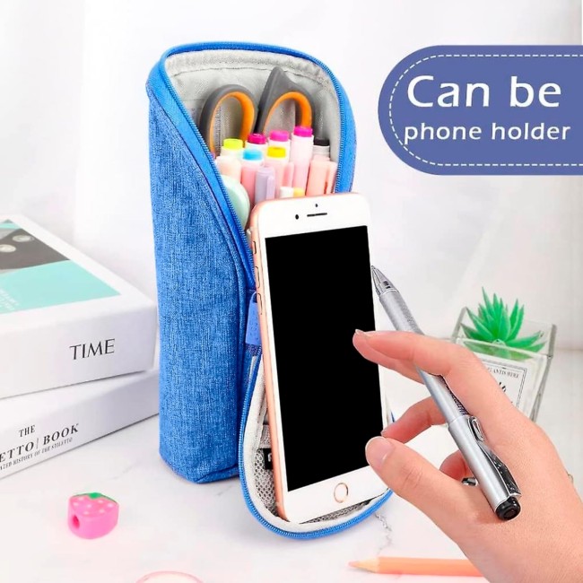 Storite Standing Up Pencil Case Stationery Items for Girls and Boys ...
