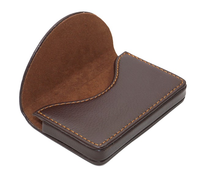 Personal business card holder for pocket store